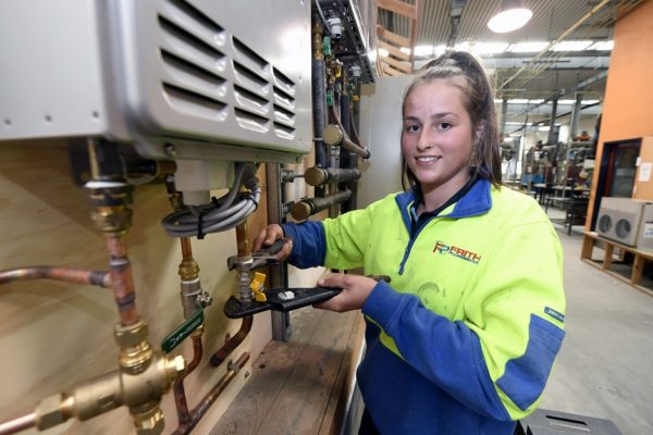 Kasey Wood's Career Path in Plumbing | Melbourne Polytechnic