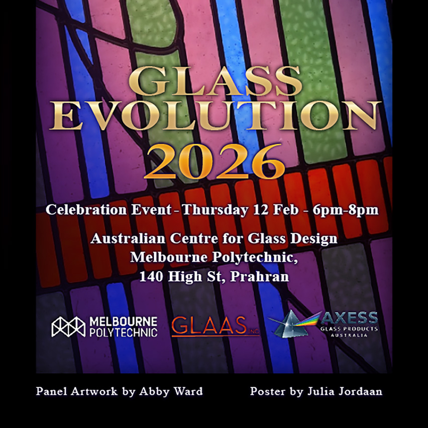 Glass Evolution 2026 Exhibition - Melbourne Polytechnic